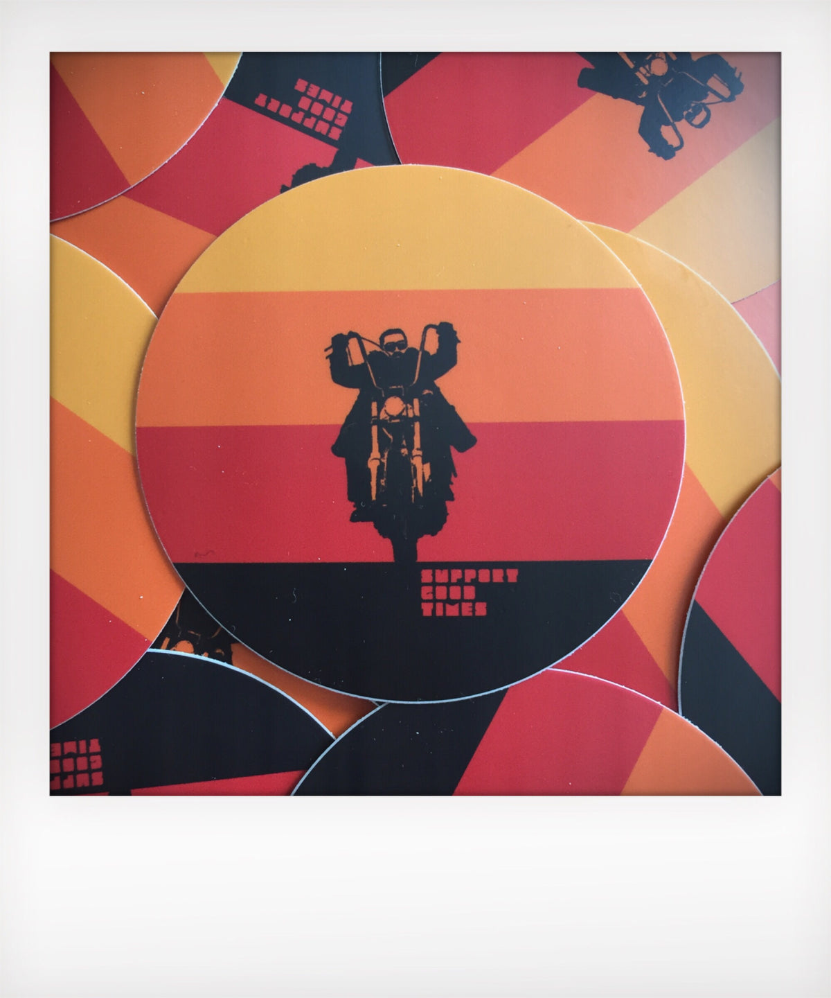 Sundown Sticker | SUPPORT GOOD TIMES